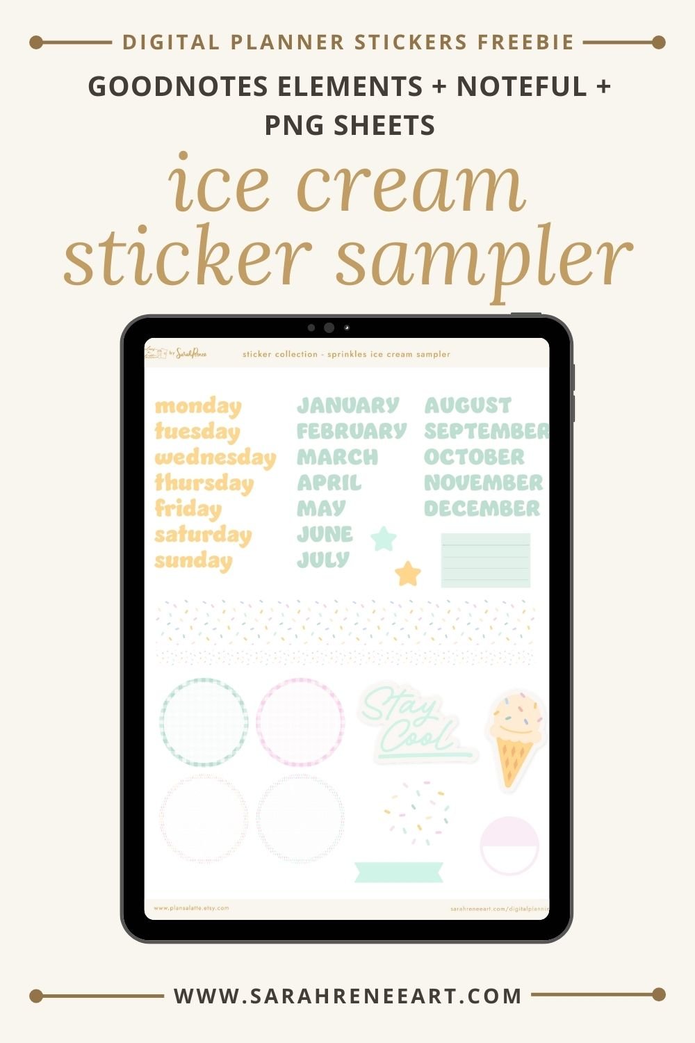 Digital Planning - sarahreneeart.com